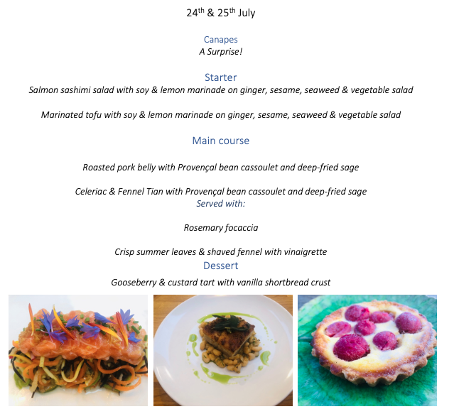 24th & 25th July | Rose Kentish Kitchen LTD